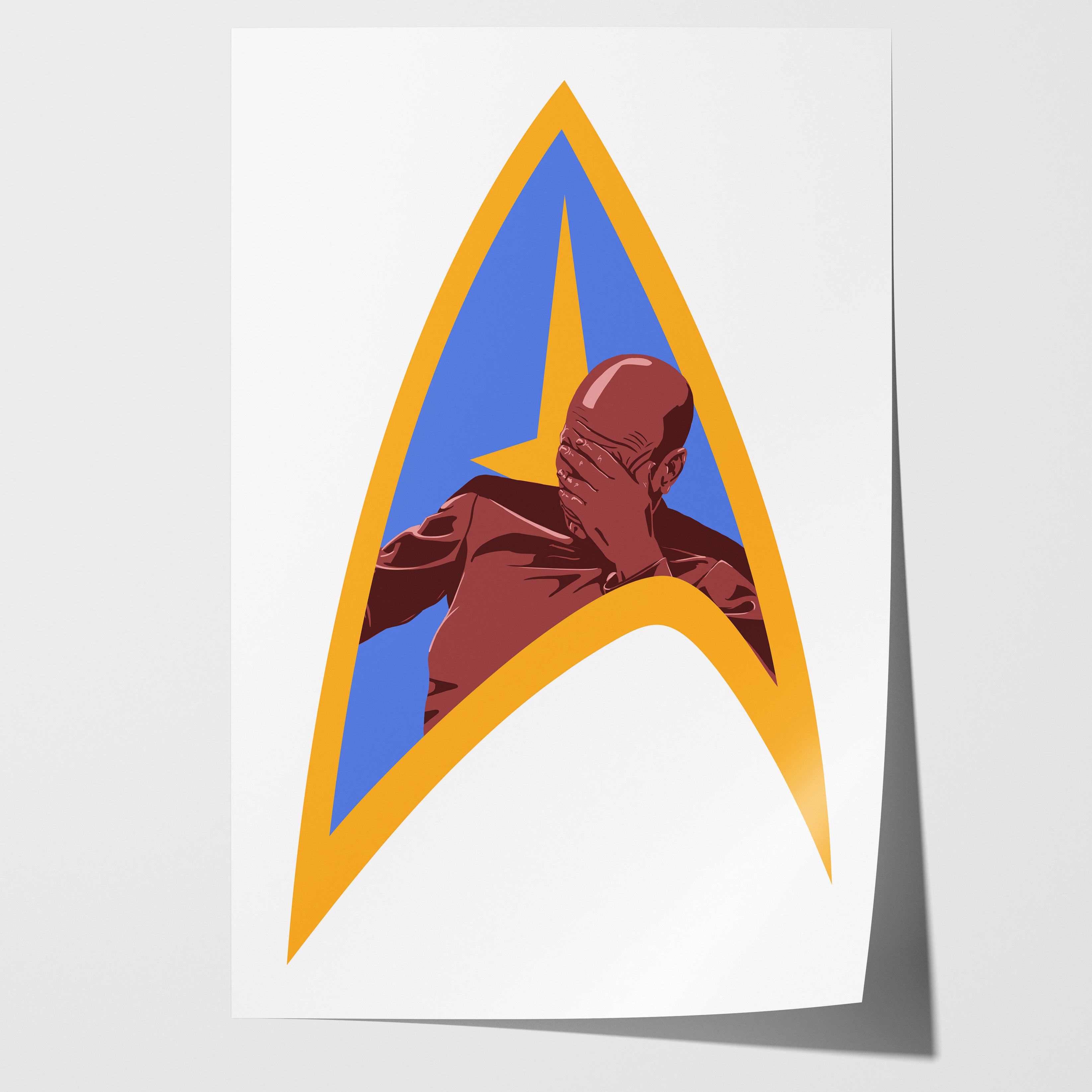 Picard Facepalm - Art Print – Invoking Light